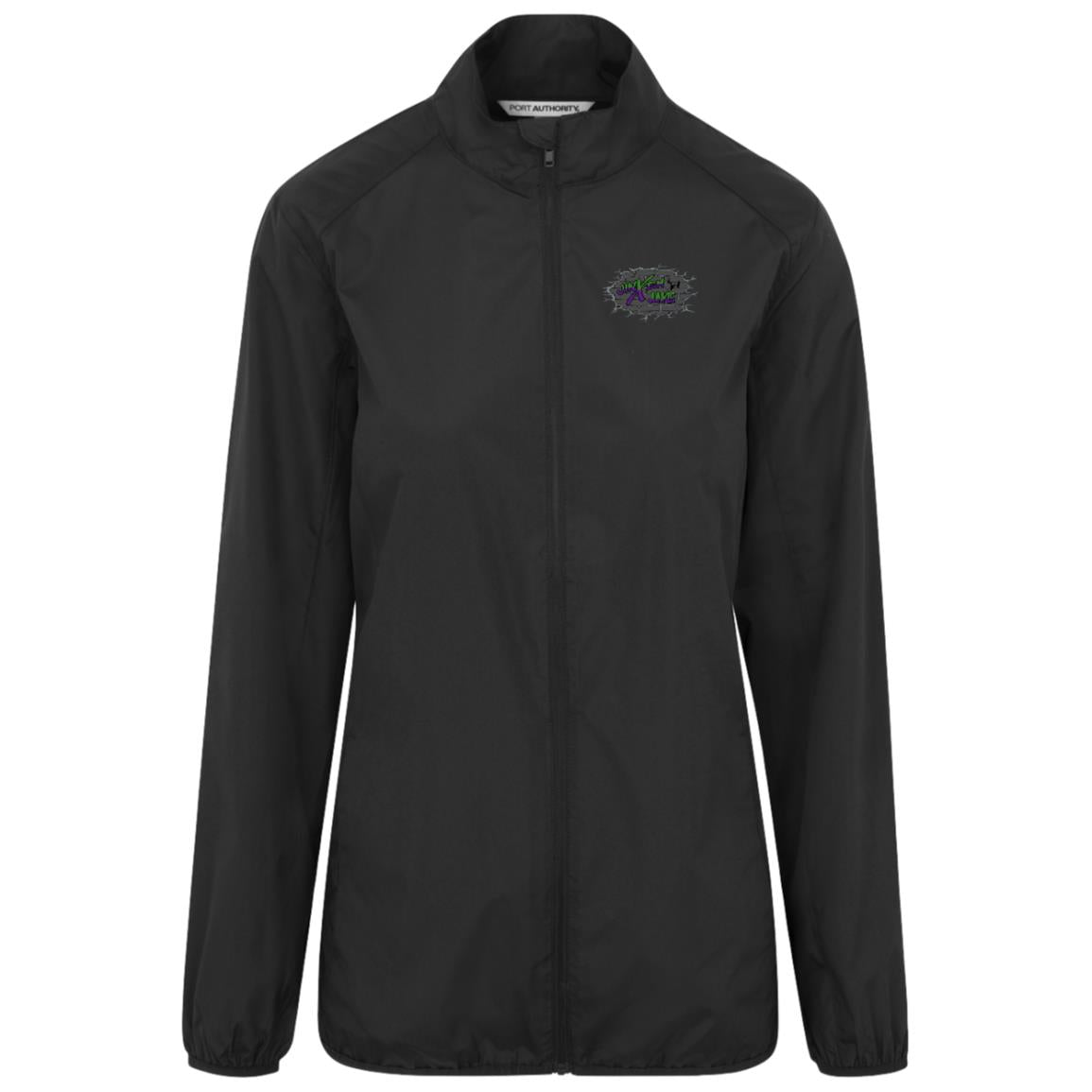 Jinx'em Junkie Womens Zephyr Full-Zip Jacket