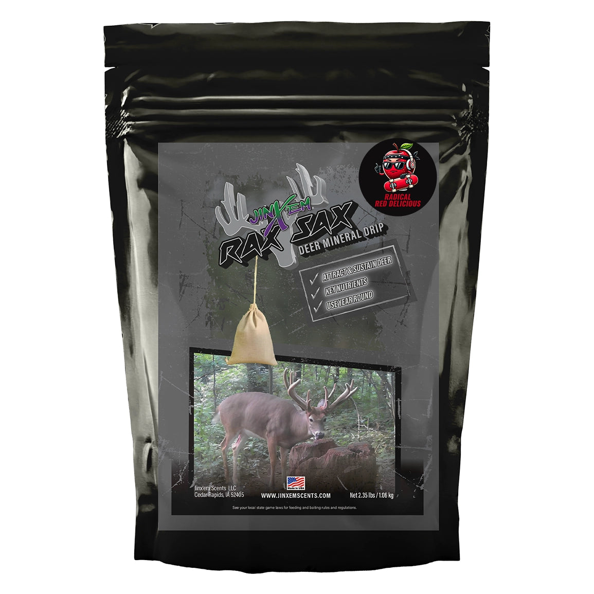 Rax Sax Mineral Drip - Radical Red Delicious