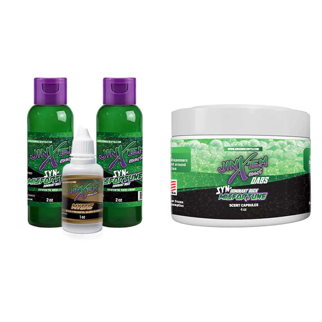 Synthetic Deer Urine - Monster Buck Scrape Package — Jinx'em Scents